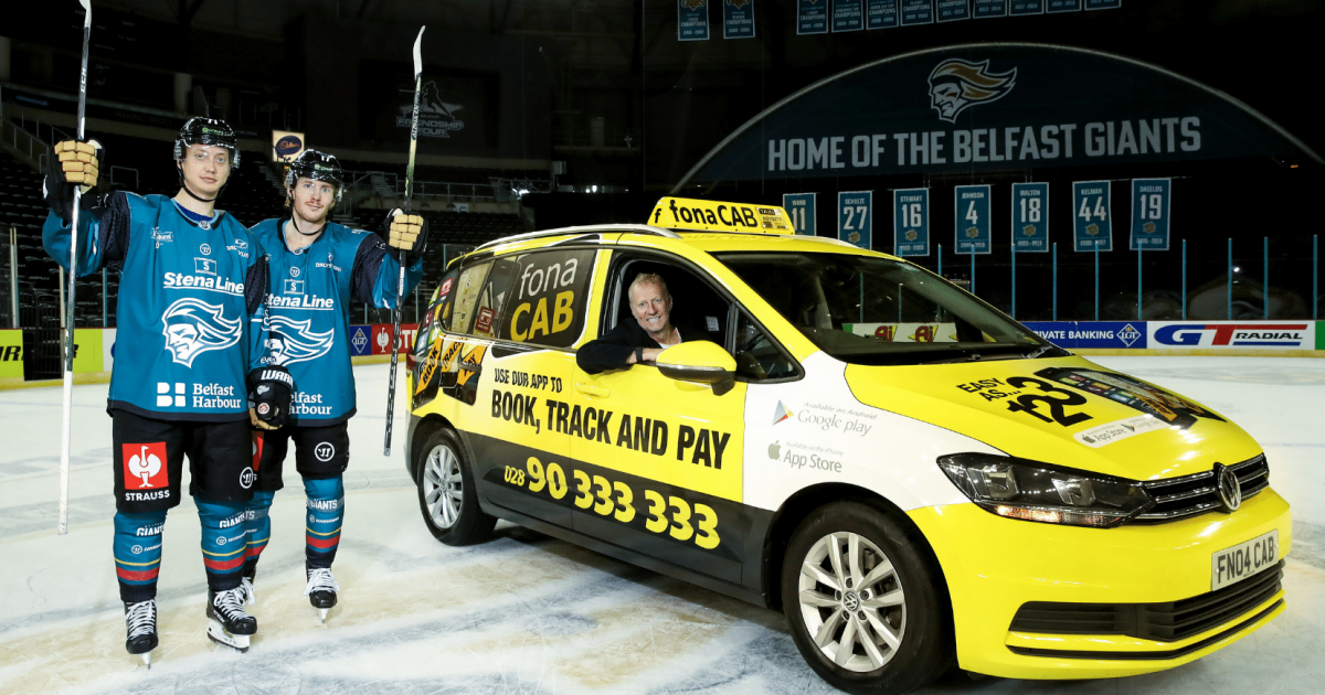 Giants Go the Distance with fonaCAB | Belfast Giants